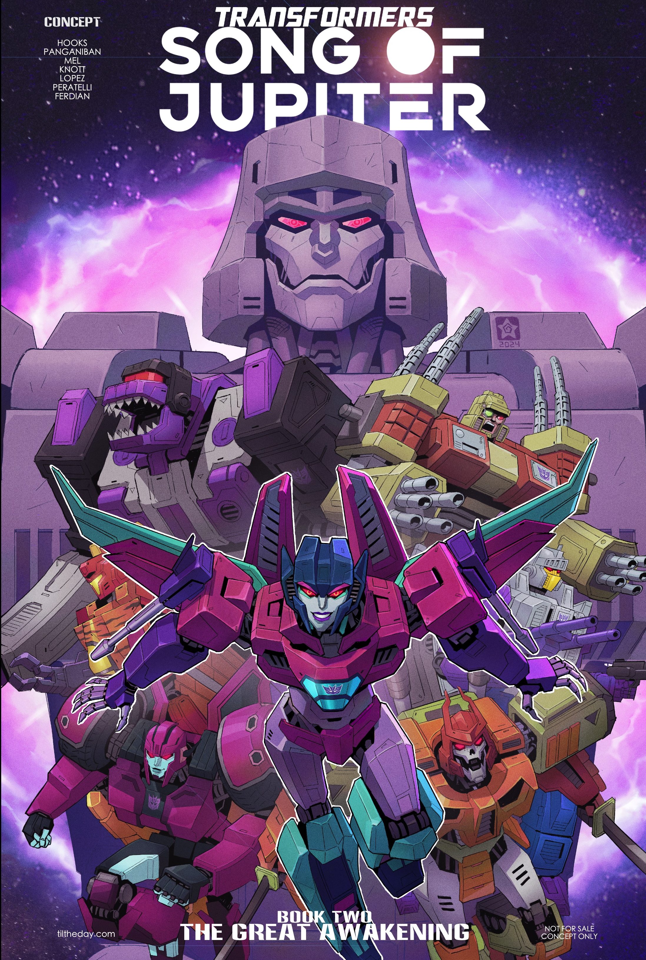 Transformers: Song of Jupiter | Book 2 — The Great Awakening – TIL THE DAY